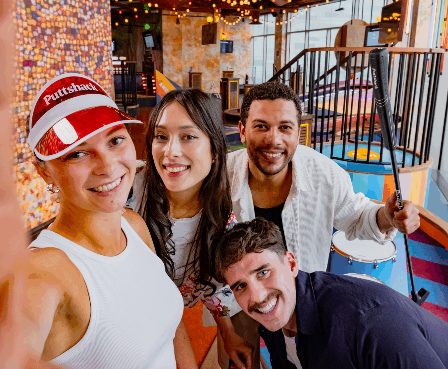 Puttshack Bank | Best Mini Golf in London | Crazy Golf London